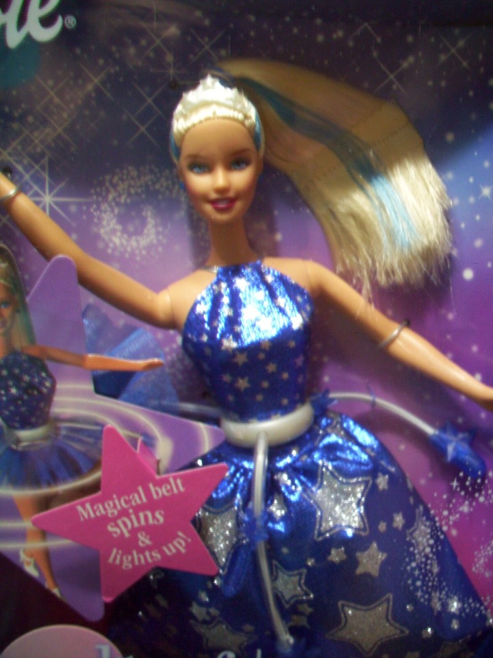 Starlight Fairy Barbie w/ Magical Spinning Light-up Belt 2001 Mattel ...