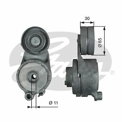 V-RIBBED BELT PULLEY for MERCEDES SPRINTER Tourer Bus 319 CDI AWD 2019 ...