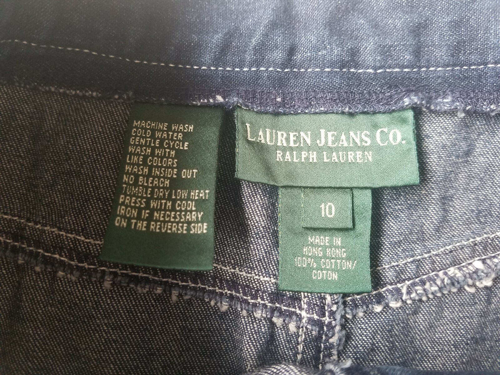 Lauren Ralph Lauren LRL Jeans Pencil Skirt Womens 10 … - Gem
