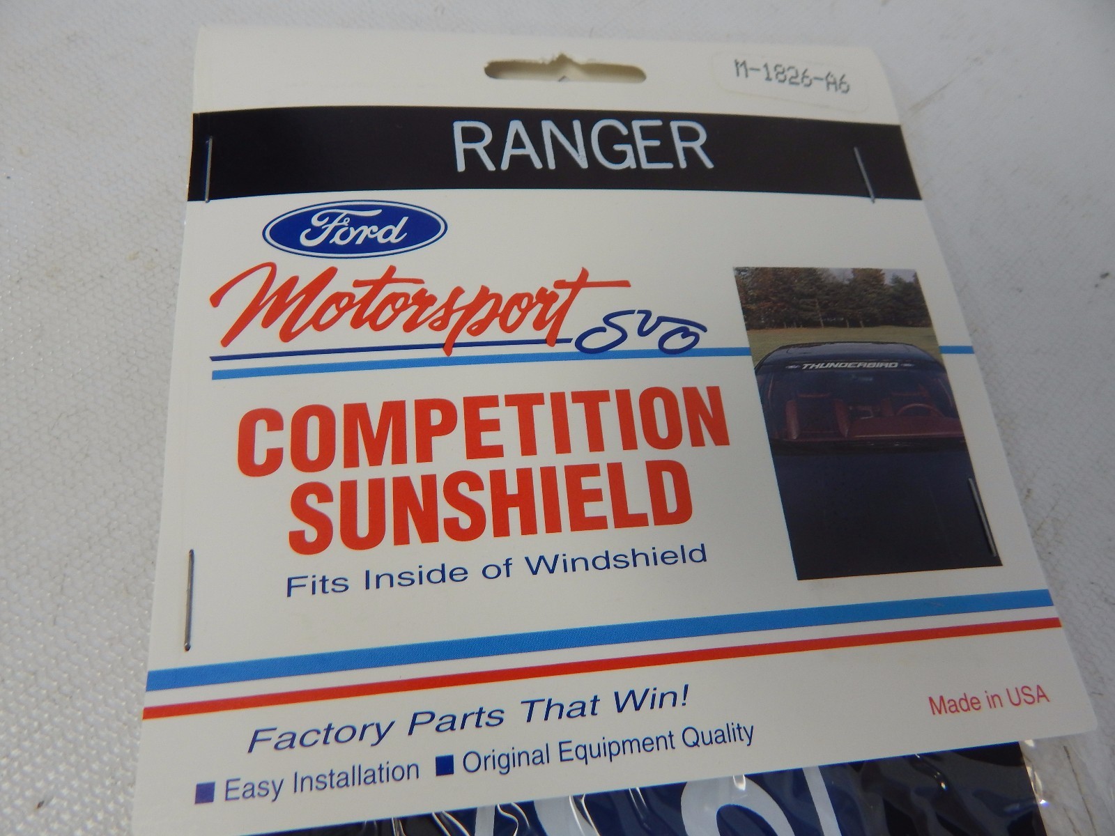 Ford SVO Ranger Competition Sunshield Windshield Vinyl Decal | M1826A6 ...