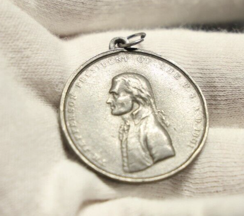 Thomas Jefferson Peace and Friendship Vintage Token 1 1/4" Coin | eBay