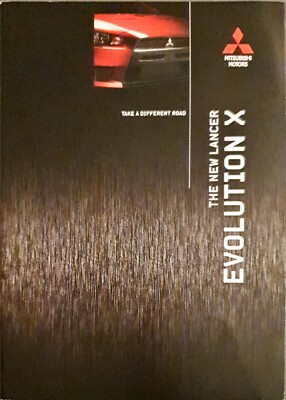 Mitsubishi Lancer Evolution X Evo 10 Brochure 2008 | eBay UK