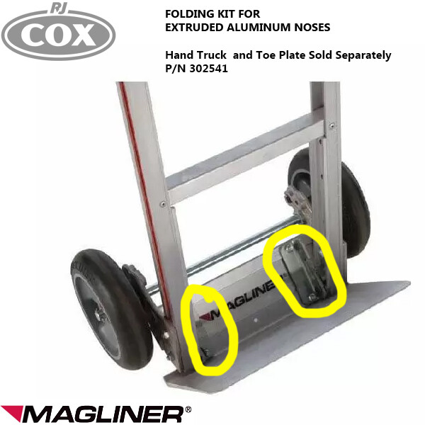 Magliner folding nose kit 302541 suits aluminum extruded nose 300245 ...