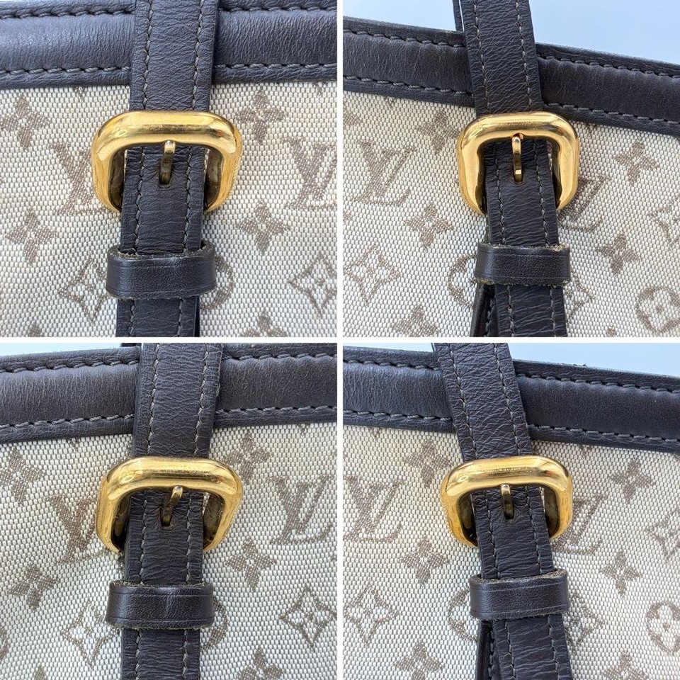 Louis Vuitton Francoise Monogram Mini Canvas Shoulder Bag M92209 Khaki ...