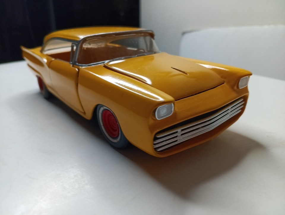 Nicely Built And Painted Yellow Late 50s Street Rod | eBay