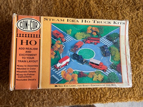 HO Scale Con-Cor STEAM ERA TRUCK KITS. 4852 | eBay