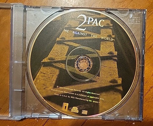Tupac 2 Pac Me Against the World 2Pac (CD, 1995) Interscope Records CD ...