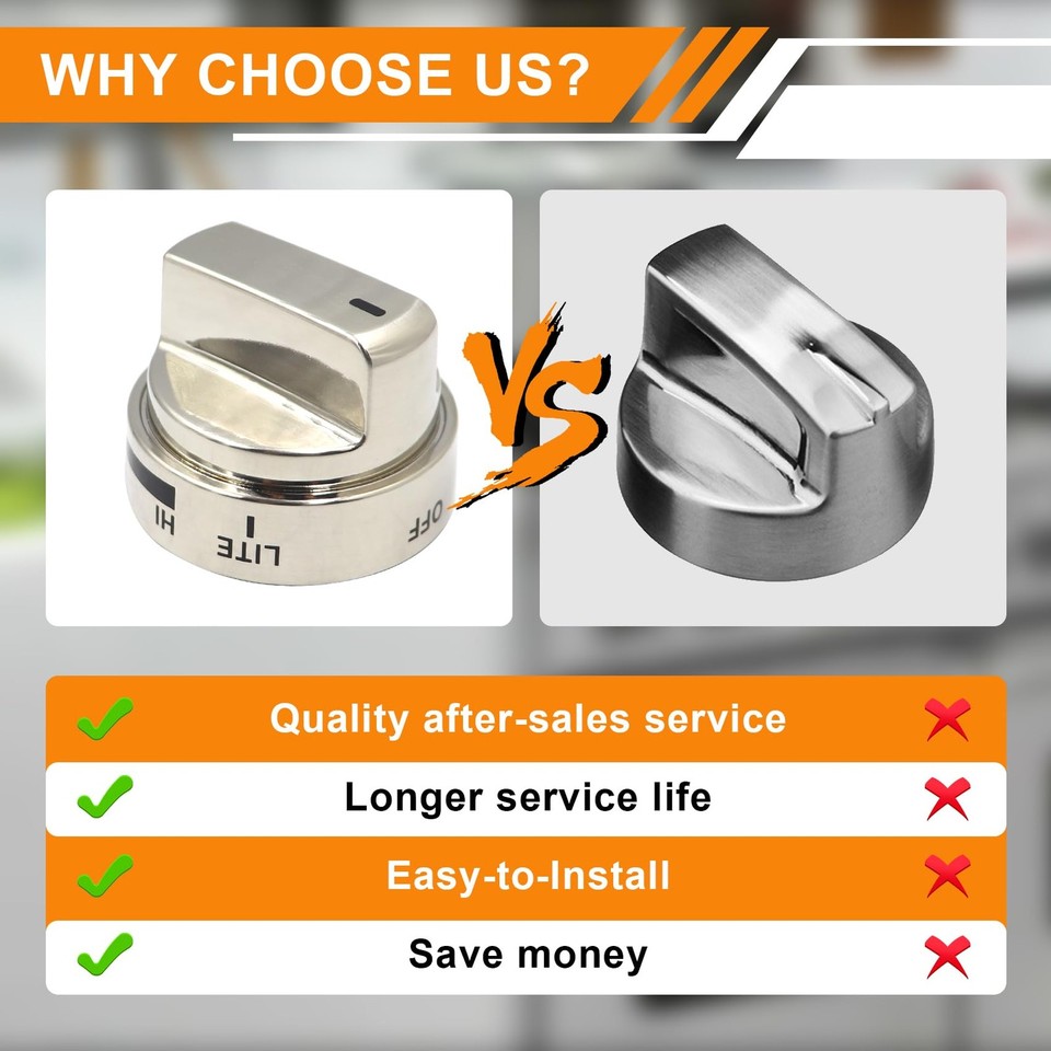 AEZ73453509 lg stove knobs replacements Fit for lg Gas Range/Oven ...