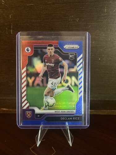2019-20 Panini Prizm Premier League - Declan Rice #7 Red White Blue ...