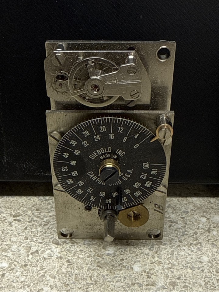1) Diebold 120 Hr Left Hand Time lock movement, Used As Is | eBay