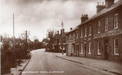 Buckingham Road Bletchley Pub Nr Milton Keynes unused RP old pc ...