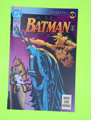 Batman #494 Vol. 1 1993 DC Comics High Grade Comic Book A51-144 | eBay