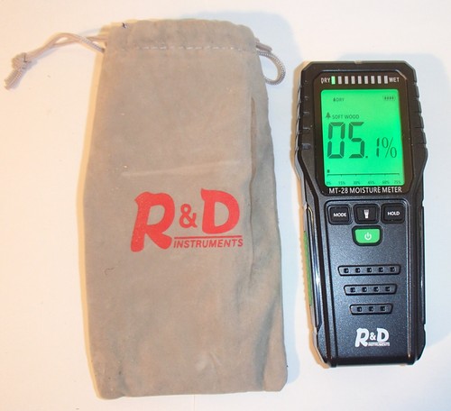 R&D Instruments MT-28 Moisture Meter Carpentry/Masonry Digital Tool | eBay