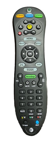 S20-S1A Programmable Universal Remote Control For AT&T U-verse. Tested ...