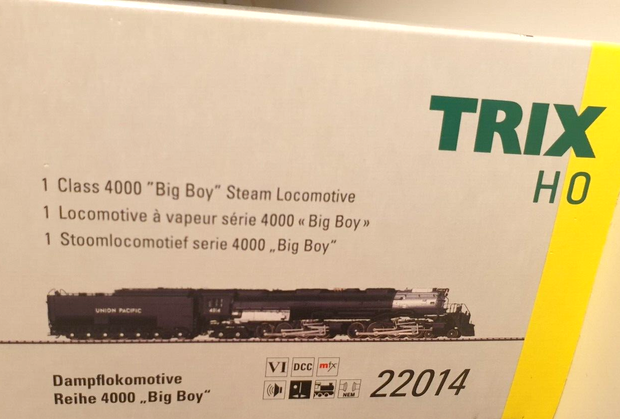 Trix H0 22014 Big Boy 4014 Union Pacific Digital Sound | eBay