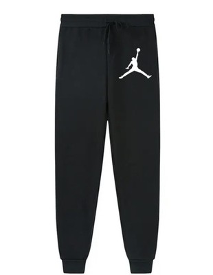 Air Jordan Sweatpants Men's Fleece Black And White Multicolor Summer ...