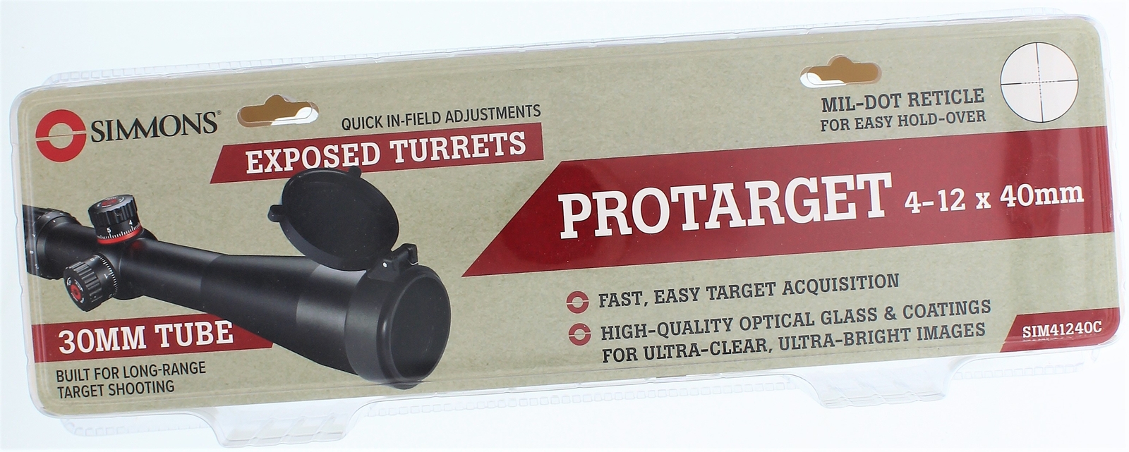 Simons Protarget 4-12 X 40mm (SIM4124OC) 45618000127 | eBay