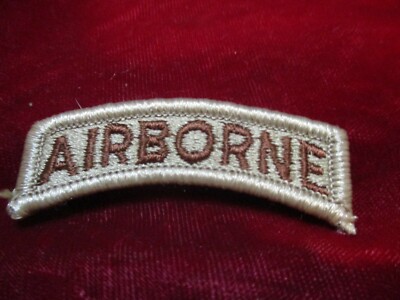 Airborne Military Tab Patch | eBay