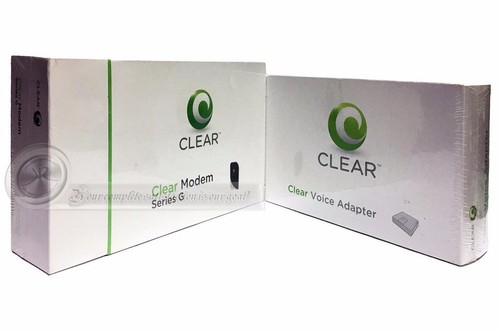 CLEAR Voice Adapter router Linksys SPA2102-SF + CLEAR Modem Series G ...