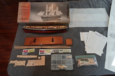 Cutty Sark Model Ship Kit #163-1295 by Scientific Models, Wood hull ...
