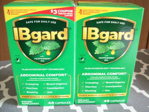 2 Boxes IBgard 48 Capsules for Irritable Bowel Syndrome EXP 05/2027 & 12/2026 | eBay