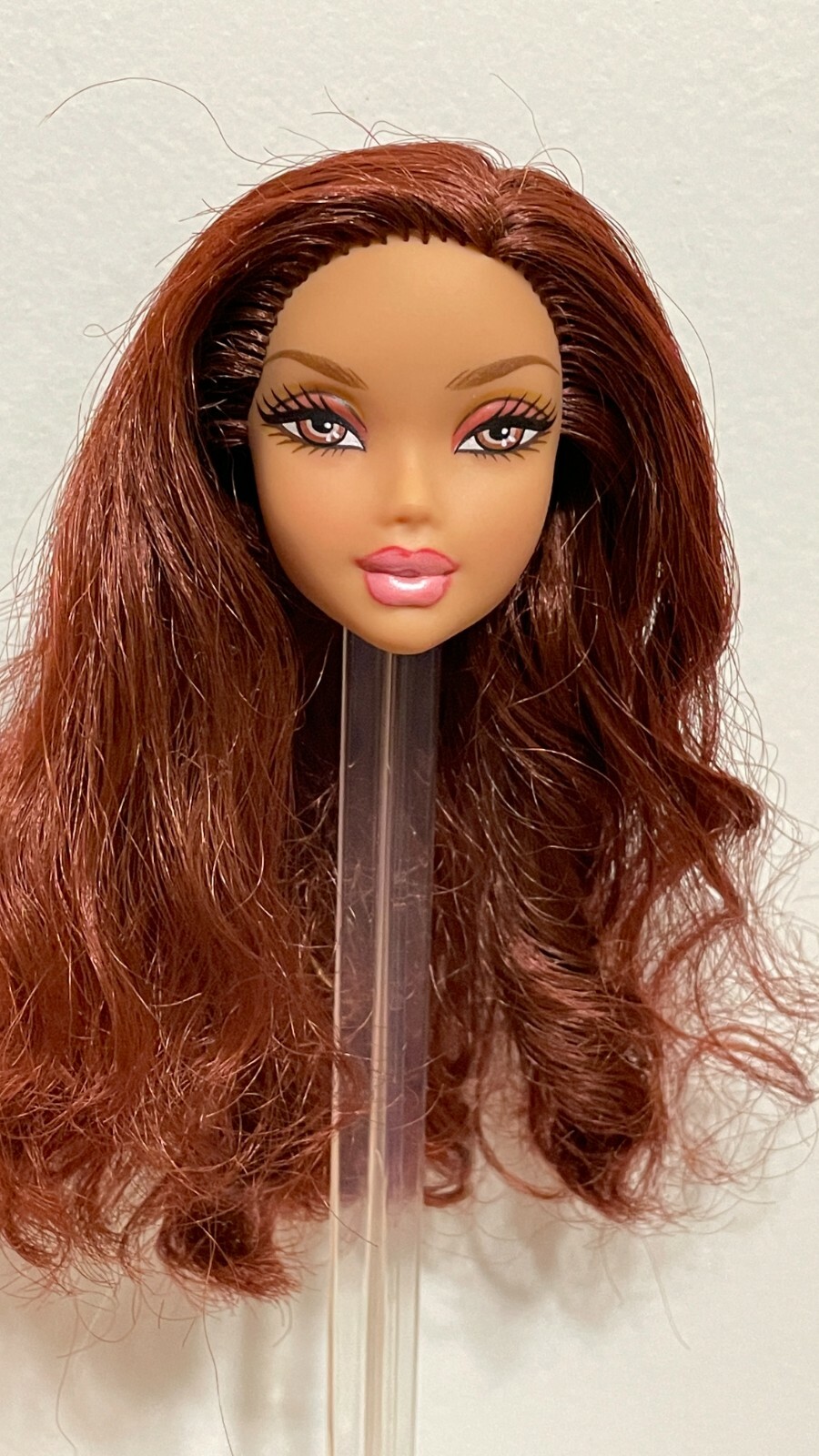 Barbie My Scene Rockin' Awards Chelsea Doll's Head Auburn Red Hair Rare ...