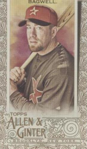2020 Topps Allen & Ginter's - Jeff Bagwell #8 Mini Gold for sale online ...