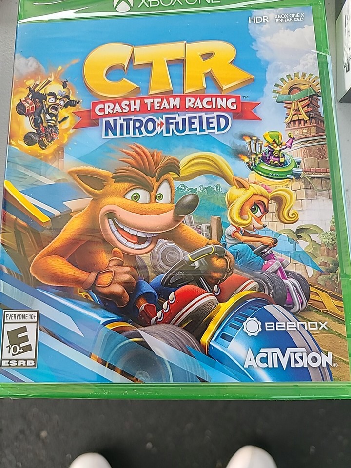 Crash Team Racing NiTro Fueled Nitros Oxide Edition Pin Xbox One ...