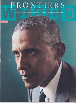 Wired magazine 2016 President Obama cover Special Issue Guest Edited By ...