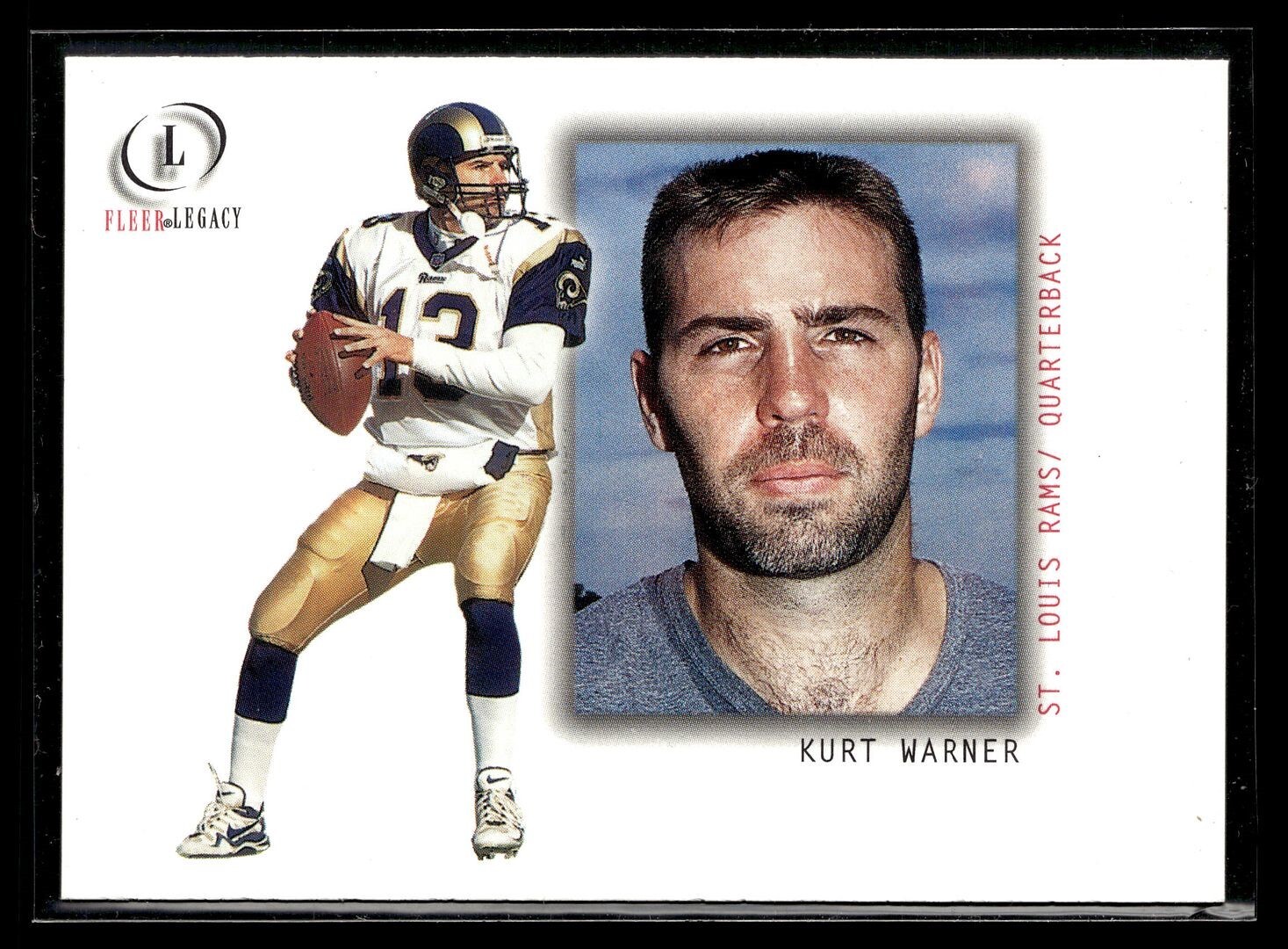 2001 FLEER LEGACY KURT WARNER RAMS | eBay