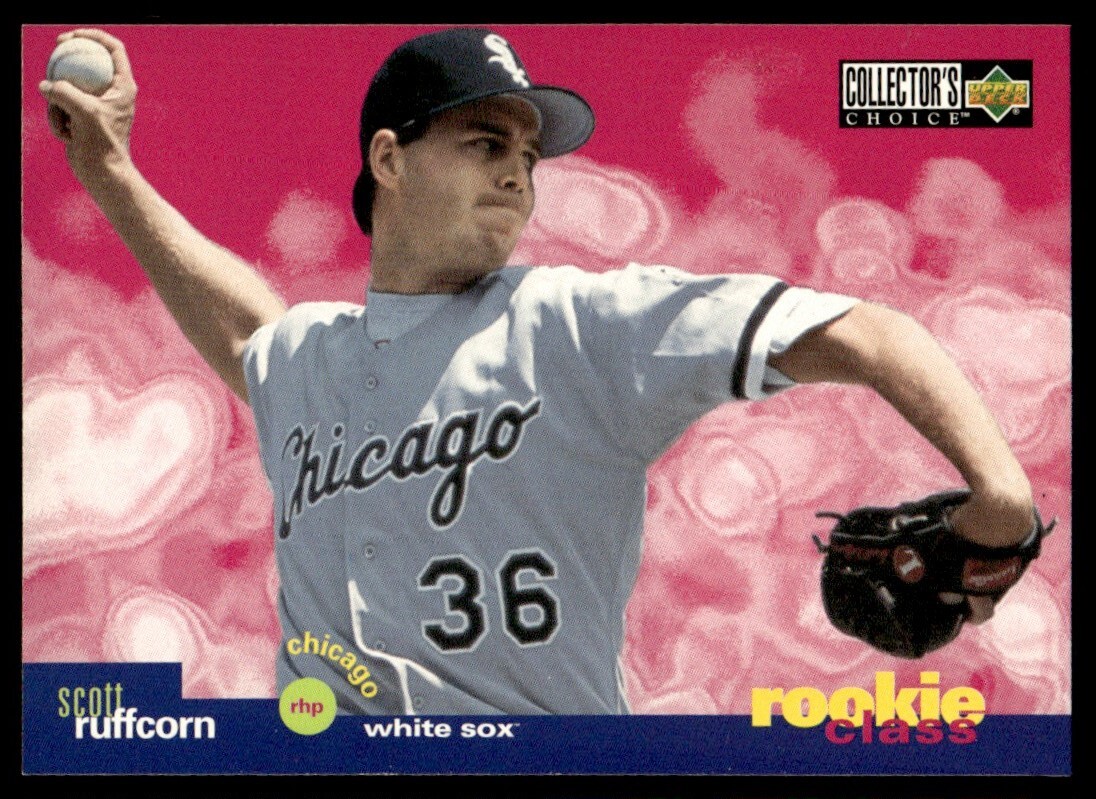 1995 Collector's Choice Rookie Class #2 Scott Ruffcorn Chicago White ...