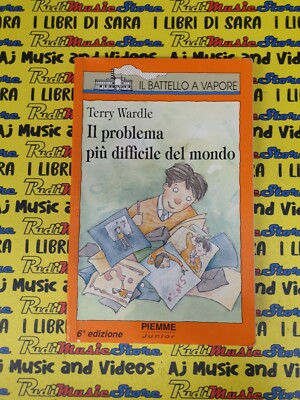 Book Libro IL PROBLEMA PIU' DIFFICILE DEL MONDO Terry Wardle PIEMME JR ...