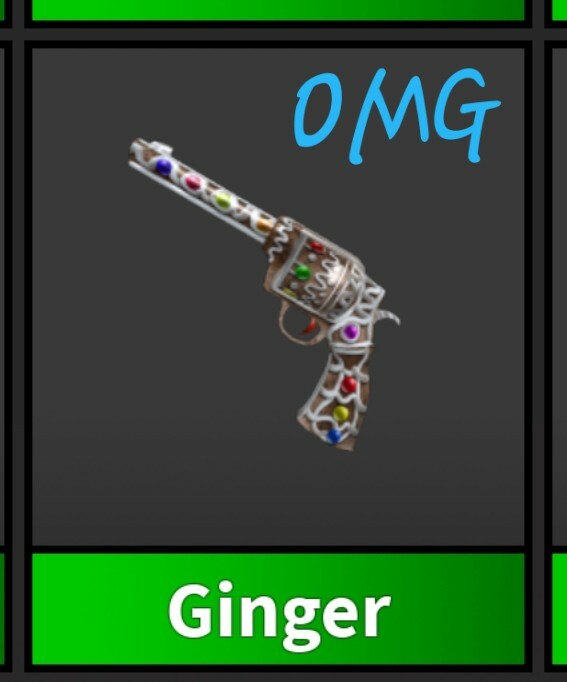 Roblox Murder Mystery 2 GINGER MM2 godly knives and guns | eBay