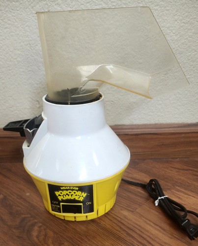 Wear-Ever POPCORN PUMPER #72000 Hot Air Popper Maker, With Butter Cup ...