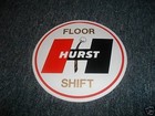 1960s Hurst Floor Shift Round Logo Decal Muscle Car