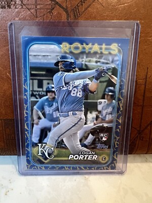 2024 Topps Series 2 Logan Porter RC Team Color Variation #666 | eBay