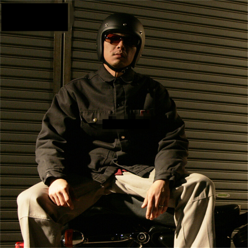 Japan 3/4 Helmet Retro Style Rider Motorcycle 500TX Motorbike Helmet ...