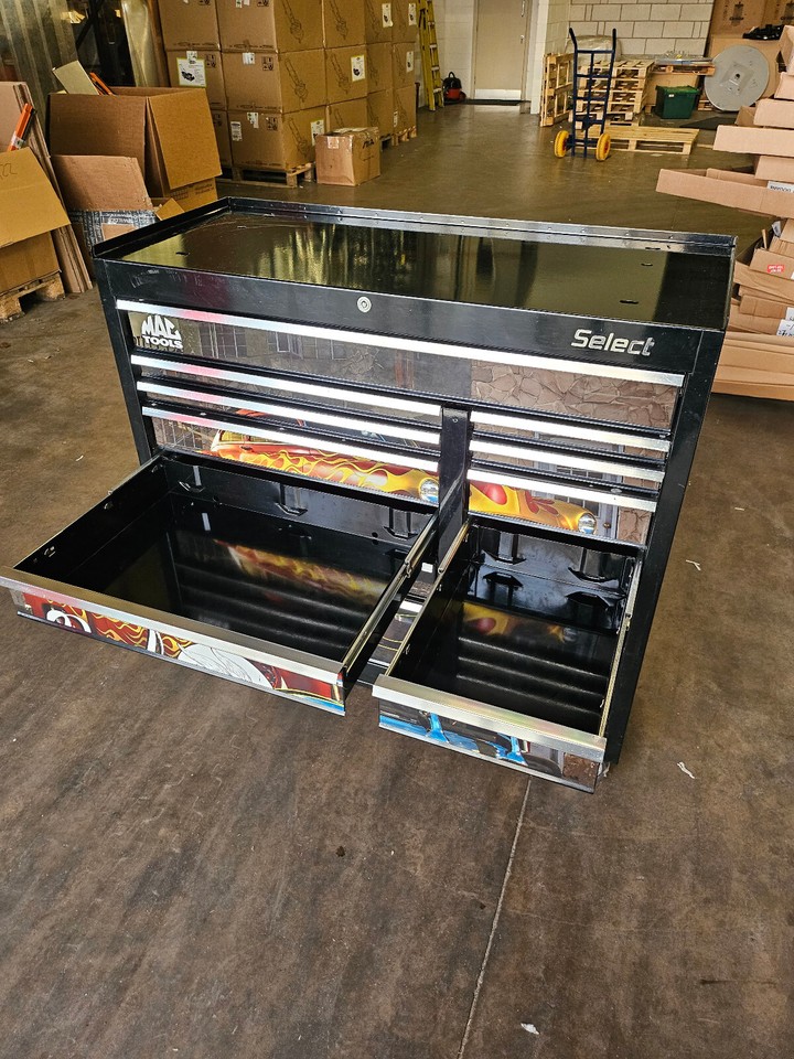 MAC TOOLS Tool BOX - Good Used Condition Includes 'Bad To The Bone' vinyls. | eBay UK