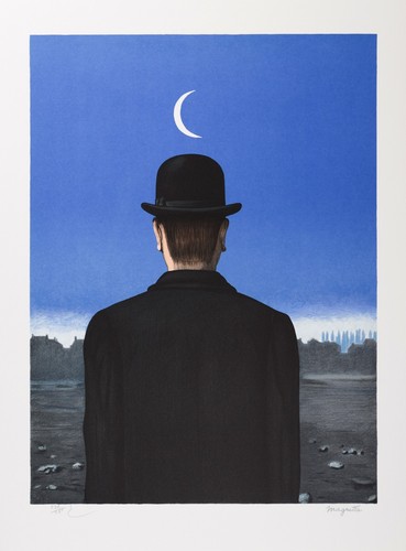 Rene Magritte - The School Master (signed & numbered lithograph) | eBay