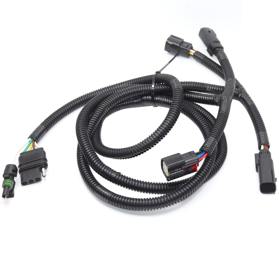 Custom Fit Blade Quick Connect LED Tailgate Light Bar Wiring Harness ...