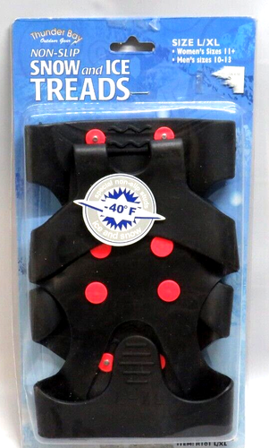 Thunder Bay Non-Slip Snow And Ice Treads SZ L/XL W 11+ M 10-13 new ...
