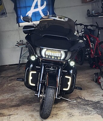 LED Headlight Turn Signal Headlamp for 2015up Harley Road Glide FLTRX ...