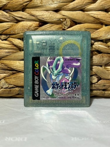 Japanese Only Region Free Game Boy Color Pokemon Crystal Version M0318J ...