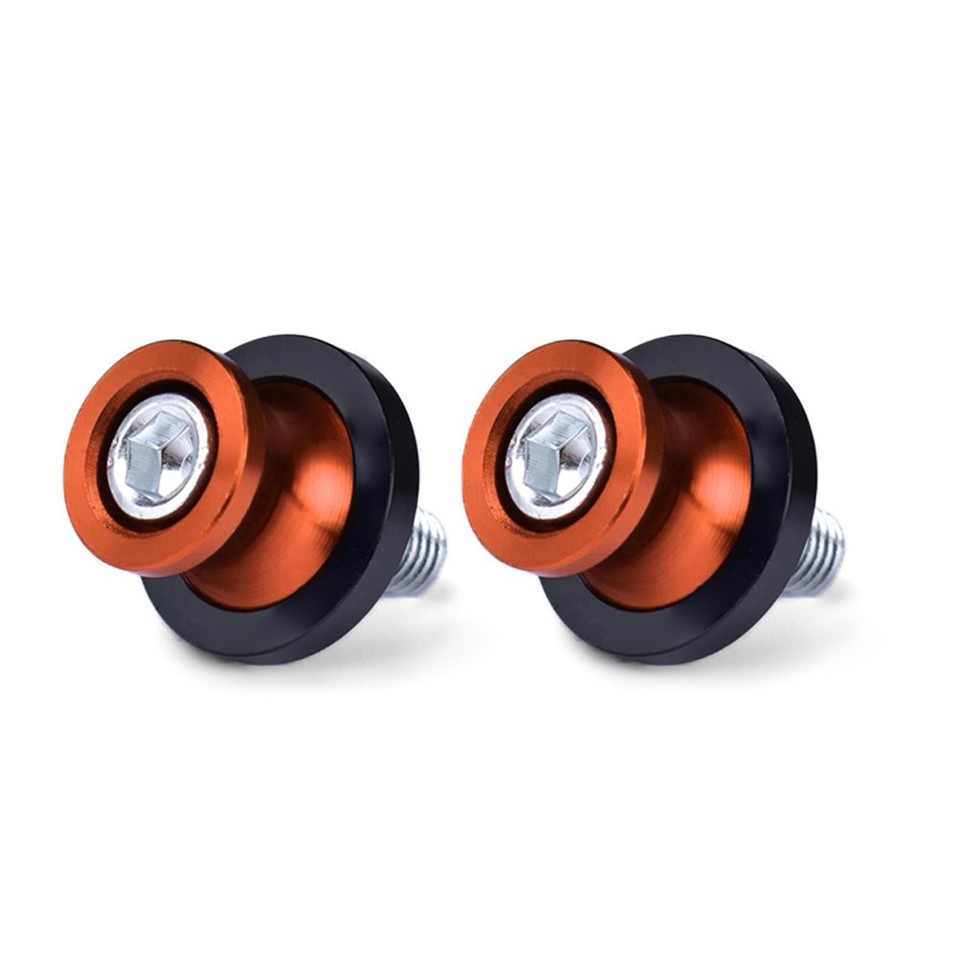 For HONDA CBR 600 900 1000 RR Pair Swingarm Spools Slider Stand Screw ...