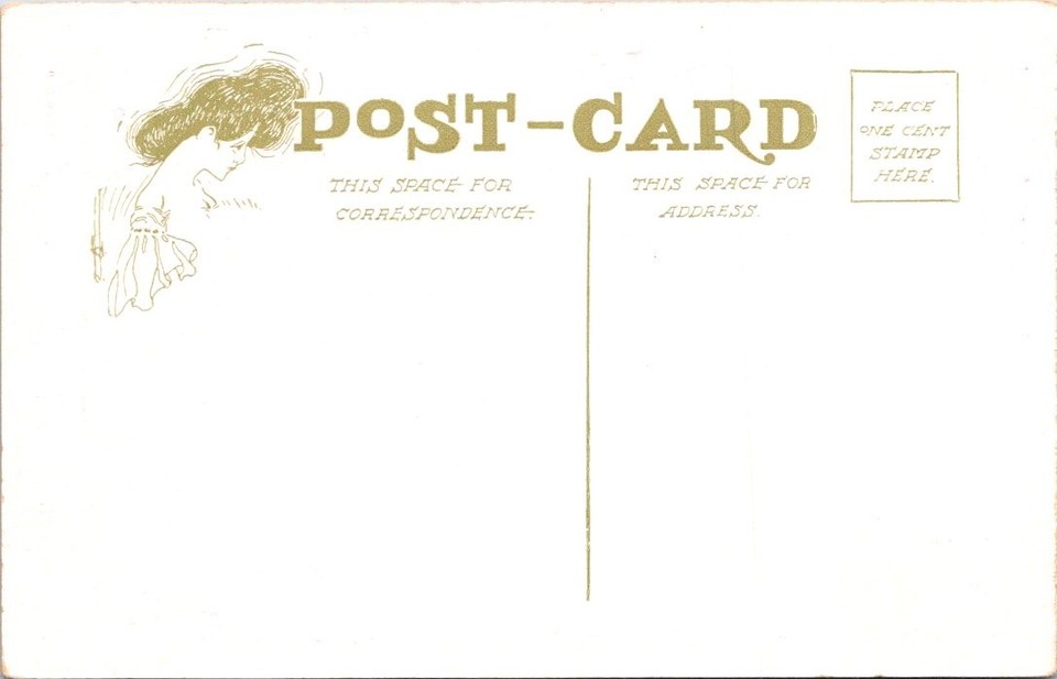 1909, COMICS, Life's Little Tragedies, "IN THREE ACTS' Postcard ...