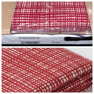 IKEA FINNALA Ottoman Cover For Footstool w/ Storage Red Dalstorp 704. ...