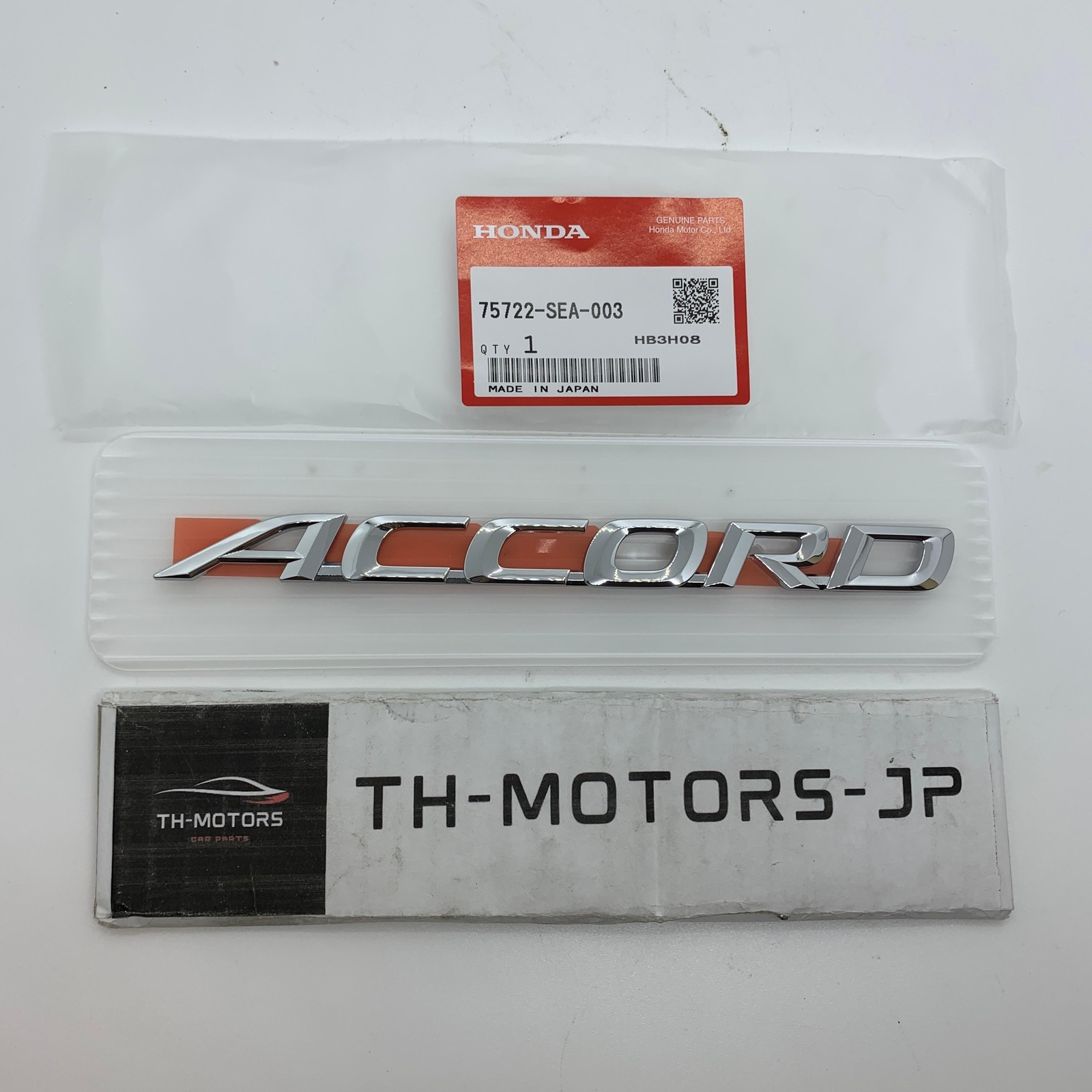 HONDA Genuine ACCORD CL7 CL8 CL9 EURO R Rear Ornament Emblem Badge ...