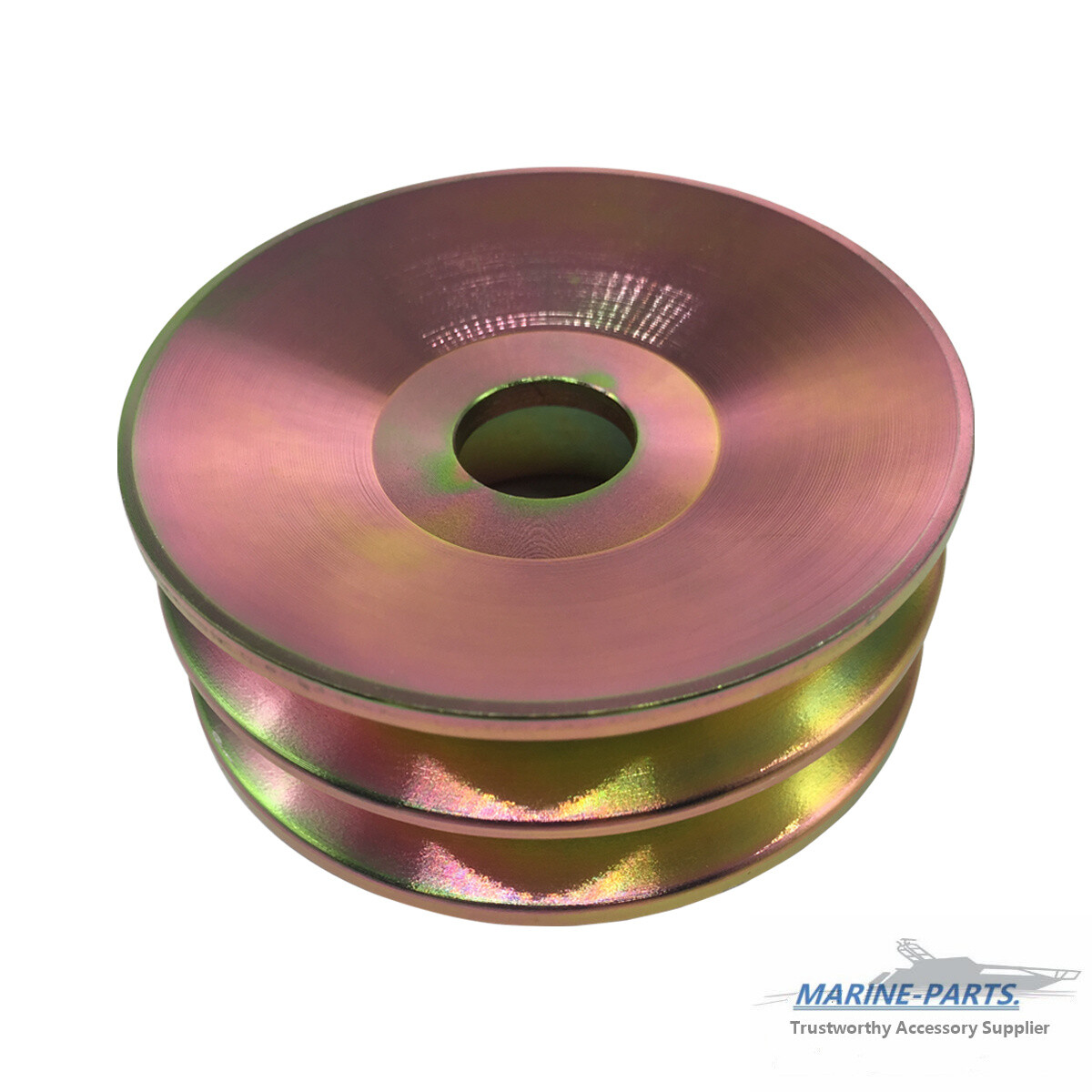 Double Alternator Pulley for Volvo Penta AD31 AD41 AQAD30 AQAD40 AQD40 ...