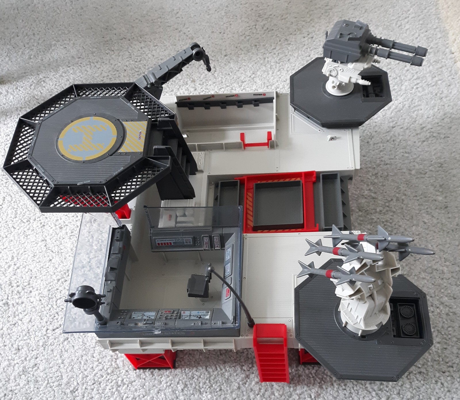 GI Joe Tactical Battle Platform Complete - 1985 | eBay
