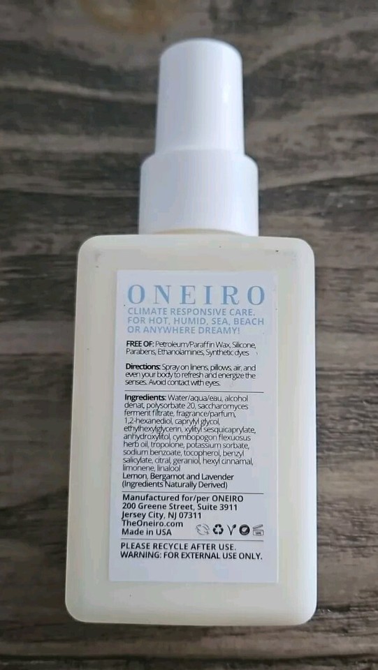 NEW ONEIRO Sunchasers Multi Mist Multi Blume Clean Refresh Full Size 100ml/3.4oz | eBay
